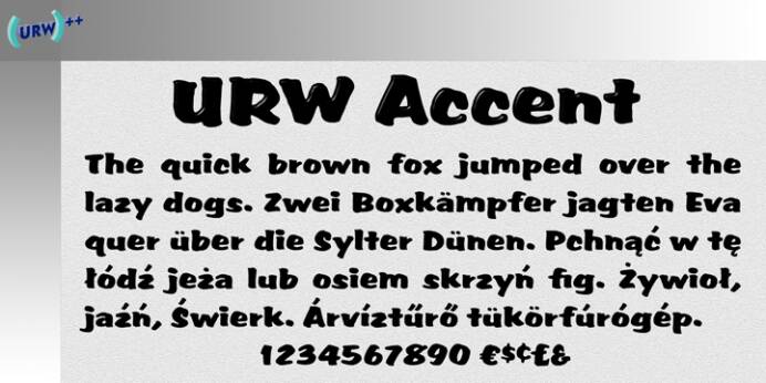 Accent Font Download - FontsPad.com