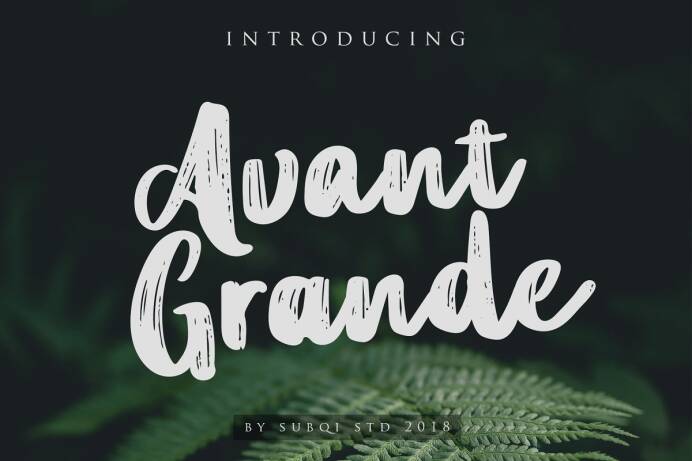 Avant Grande Font Download - FontsPad.com