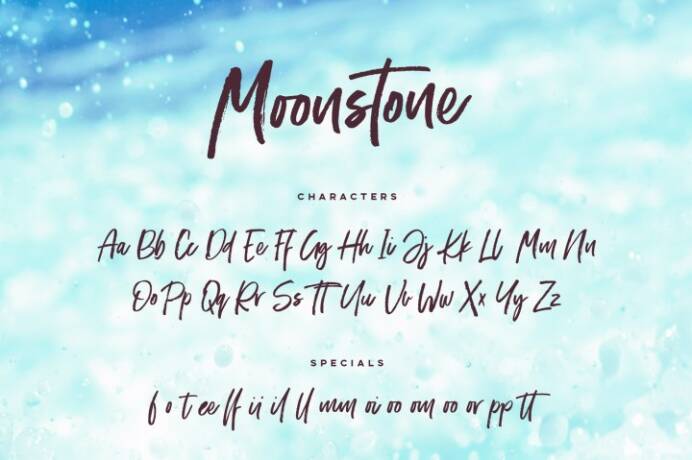 Moonstone Brush Font Download - FontsPad.com