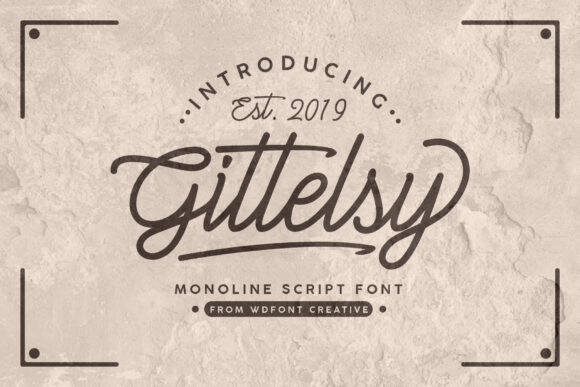 Gittelsy Font Download - FontsPad.com