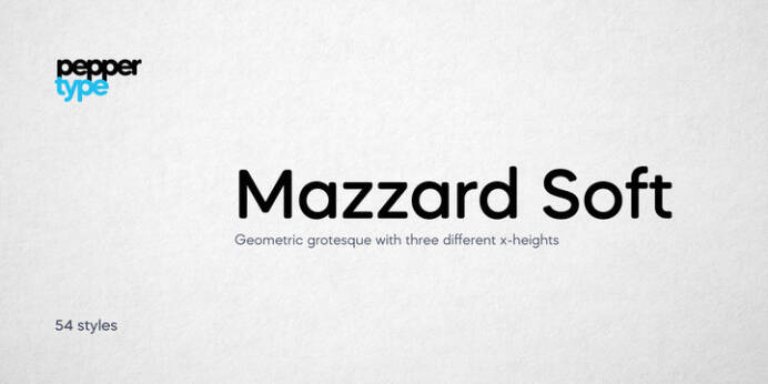 Mazzard Soft Font Download - FontsPad.com