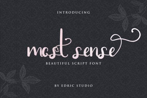 Most Sense Font Download - FontsPad.com