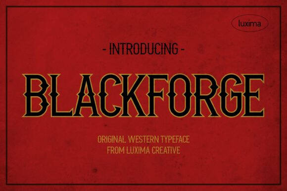 Blackforge Font Download - FontsPad.com