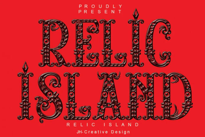 Relick Island Font Download - FontsPad.com