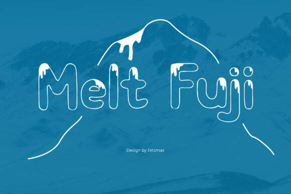 Melt Fuji Font Download - FontsPad.com