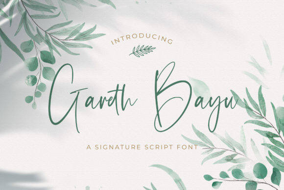 Gareth Bayu Font Download - FontsPad.com