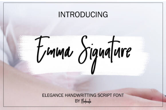 Emma Script Font Download - FontsPad.com