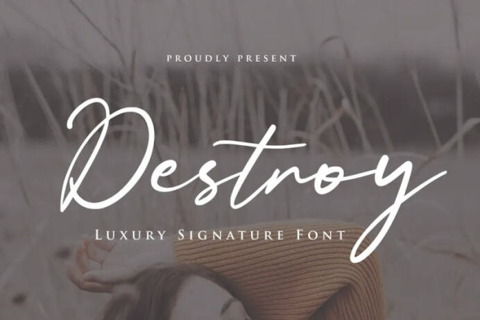 Destroy Font Download - FontsPad.com