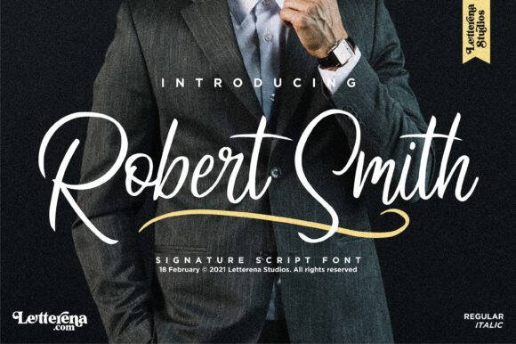 Robert Smith Font Download - FontsPad.com