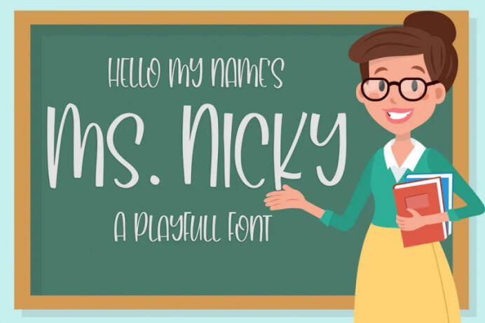 Mr. Nicky Font Download - FontsPad.com