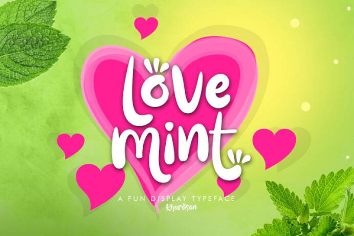 Love Mint Font Download - FontsPad.com