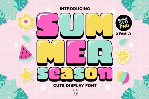 Summer Season Font Download - FontsPad.com
