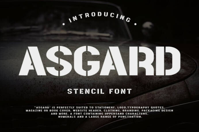Asgard Font Download - FontsPad.com