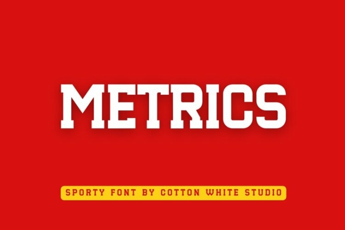 Metrics Font Download - FontsPad.com