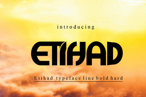 Etihad Font Download - FontsPad.com