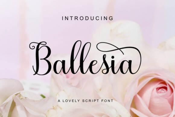 Ballesia Script Font Download - FontsPad.com