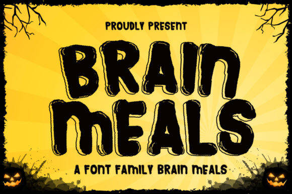 Brain Meals Font Download - FontsPad.com