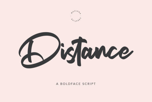 Distance Font Download - FontsPad.com
