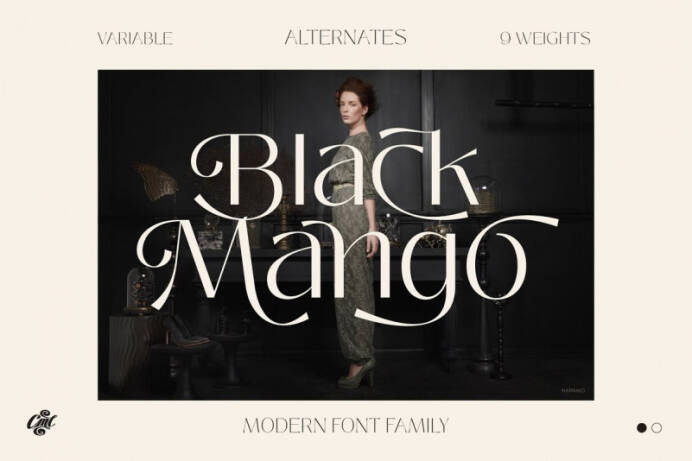 Black Mango Font Download - FontsPad.com