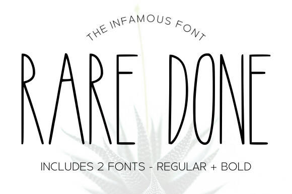 Rare Done Font Download - FontsPad.com