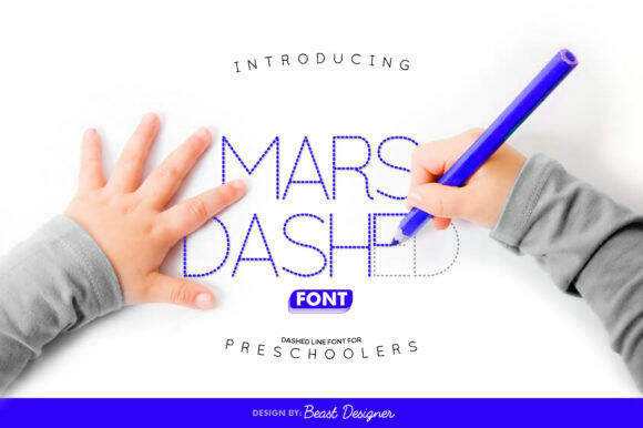 Mars Dashed Font Download - FontsPad.com