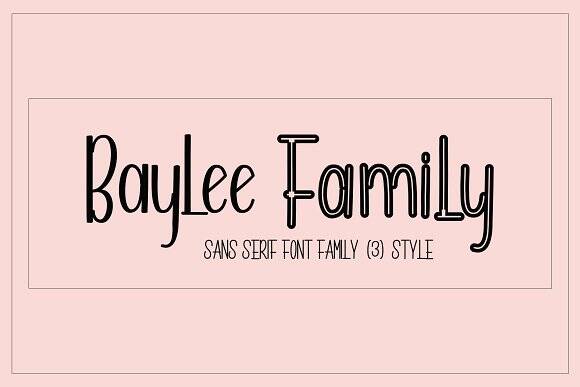 Baylee Font Family Font Download - FontsPad.com