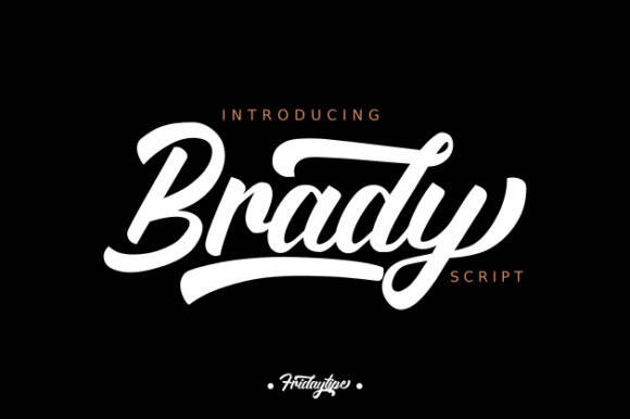 Brady Font Download - FontsPad.com