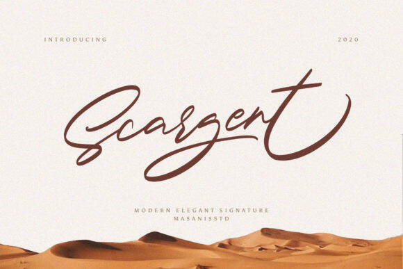 Scargent Font Download - FontsPad.com