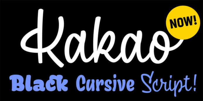 Kakao Font Family Font Download - FontsPad.com