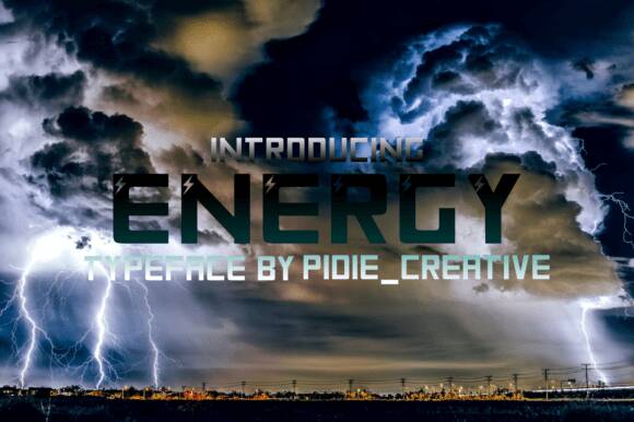 Energy Font Download - FontsPad.com