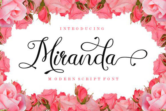 Miranda Script Font Download - FontsPad.com