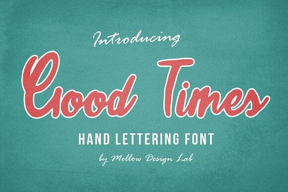 Good Times Font Download - FontsPad.com