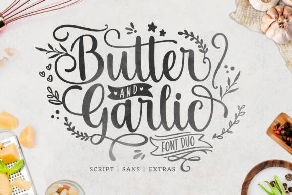 Butter And Garlic Font Download - FontsPad.com