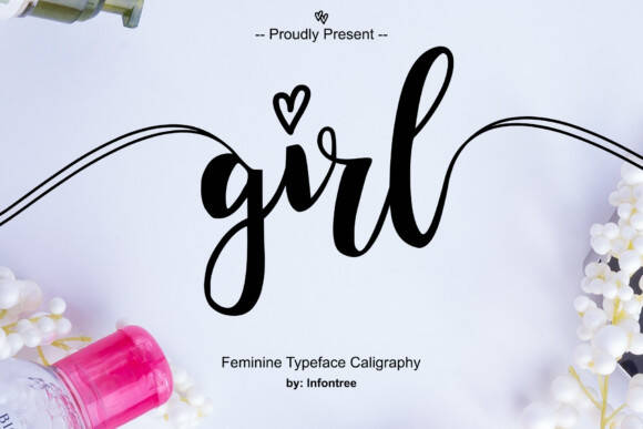 Girl Font Download - FontsPad.com