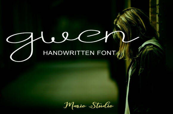 Gwen Script Font Download - FontsPad.com