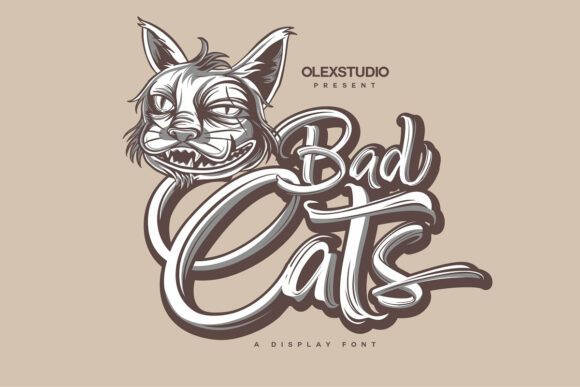 Bad Cats Font Download - FontsPad.com
