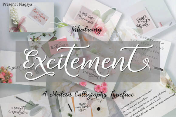 Excitement Font Download - FontsPad.com