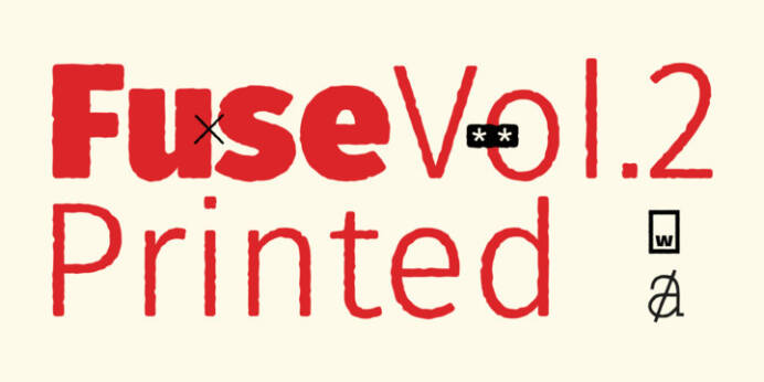 Fuse V.2 Printed Font Family Font Download - FontsPad.com