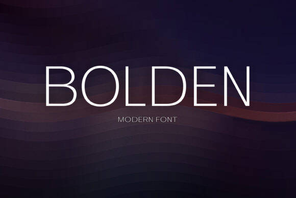 Bolden Font Download - FontsPad.com