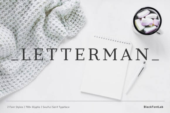Letterman Font Download - FontsPad.com