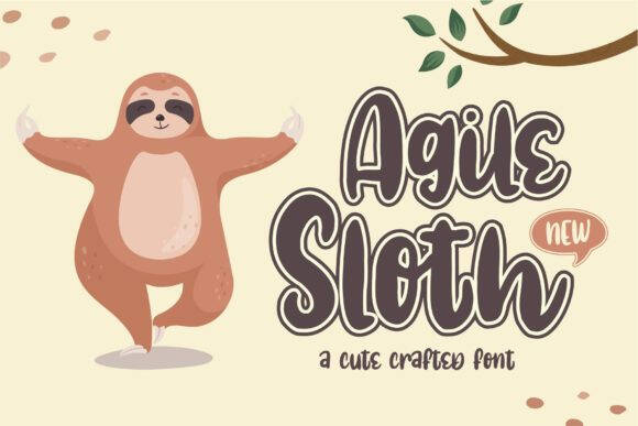 Agile Sloth Font Download - FontsPad.com
