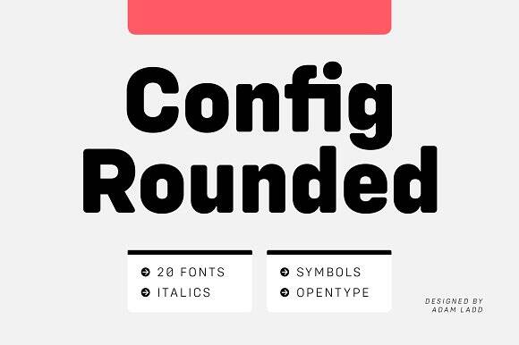 Config Rounded Font Family Font Download FontsPad